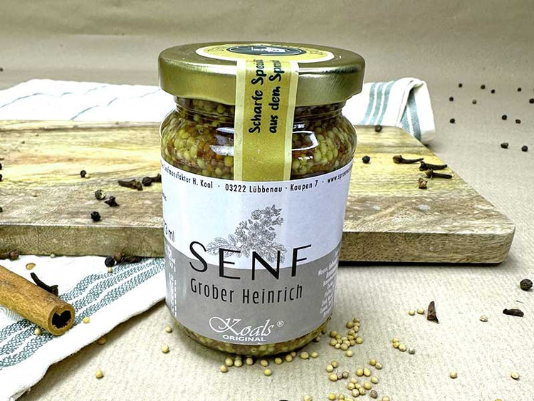 Senf Shop: Spreewald Senf im Glas kaufen | Spreewaldkiste